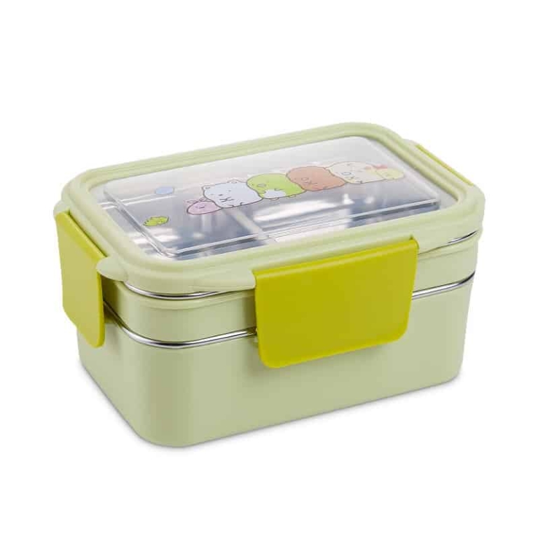 Lunch Box Enfant Inox Compartimentée Bleue Motifs cartoon - Gadgets de ...